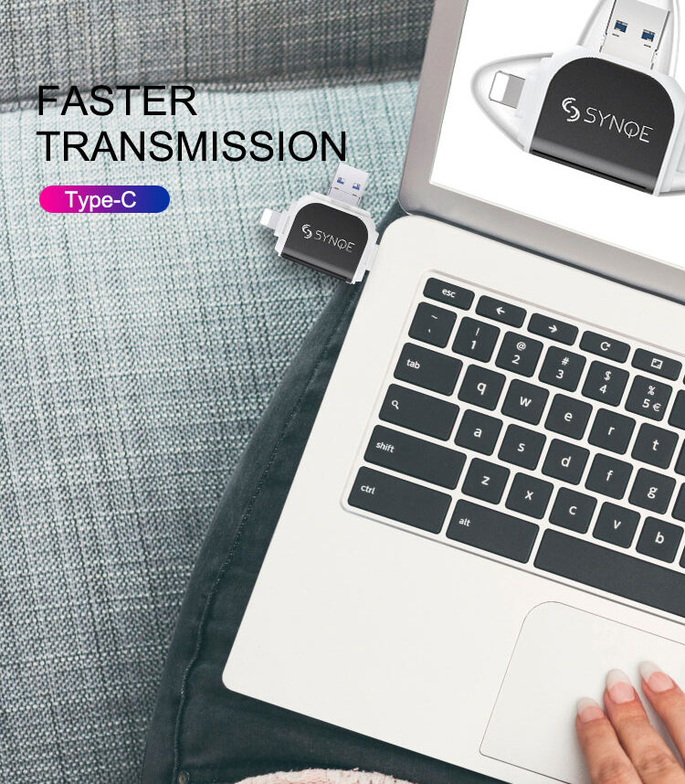 4 in 1 DSLR Camera Memory Card Reader - Synqe Technologies